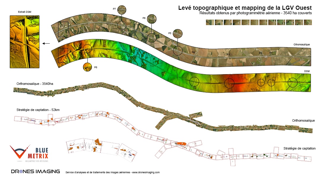 Aerial photogrammetry by plane - DRONES IMAGING
