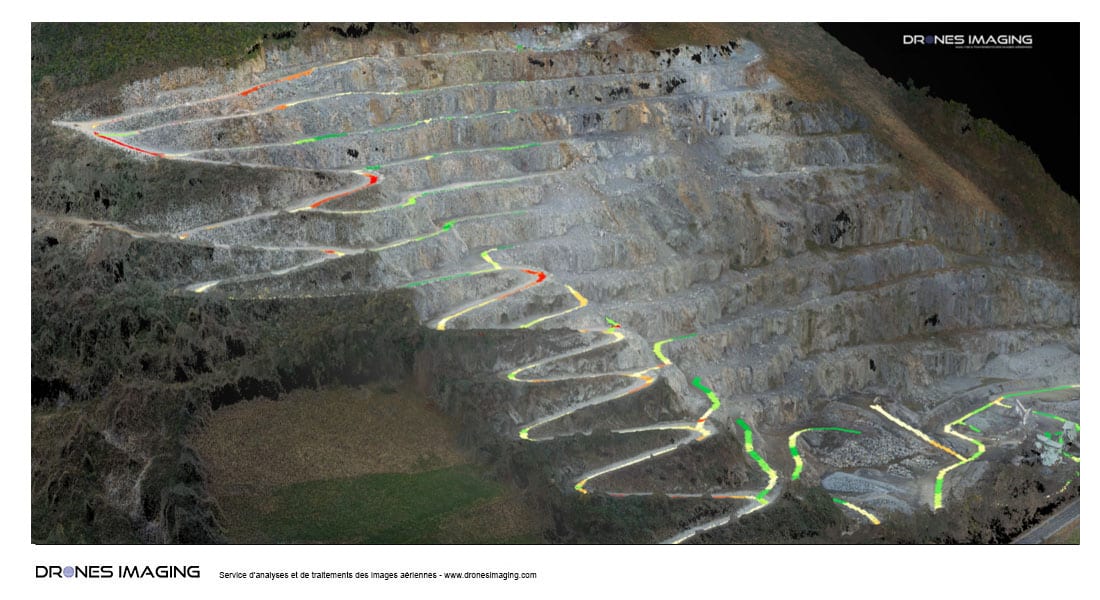 Slopes classification for mining industry - DRONES IMAGING